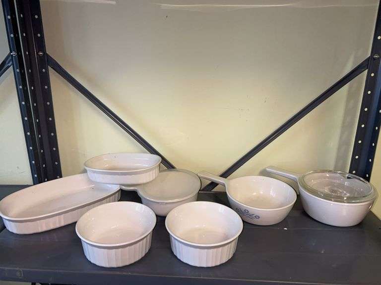 Corning Ware Soup Bowls & Small Baking Dishes - Auction Ohio