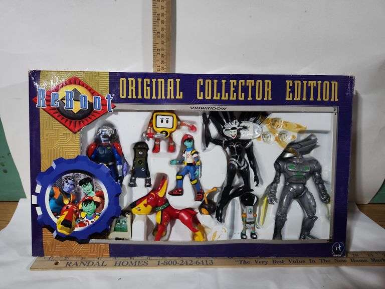 2000 Reboot Original Collector Edition Vidwindow Action Figure Set ...