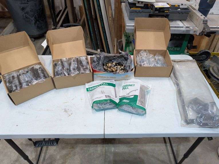 Bulk Lot of Cabinet Hardware Handles and Knobs, Including Mastercraft ...