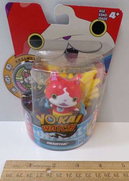 Yo-Kai Watch Jibanyan Figure with Medal Toy - Auction Ohio