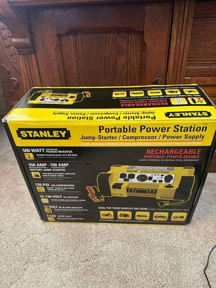 Stanley portable power station – jump starter, compressor, etc. – new ...