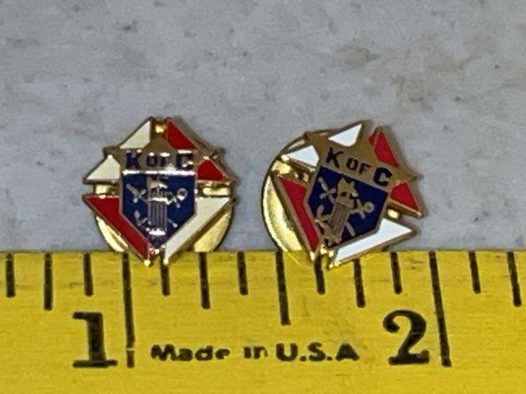 2 Kings Of Columbus Pins - Auction Ohio