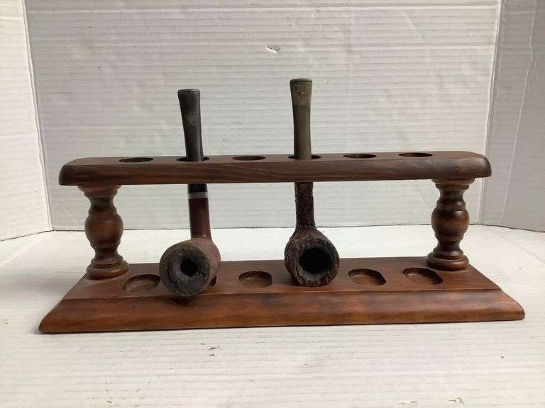 Pipes and Pipe Stand - Auction Ohio