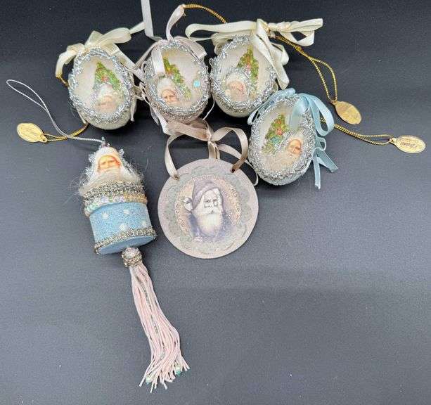 Katherine’s Collection Christmas Ornaments Featuring Santa Designs ...