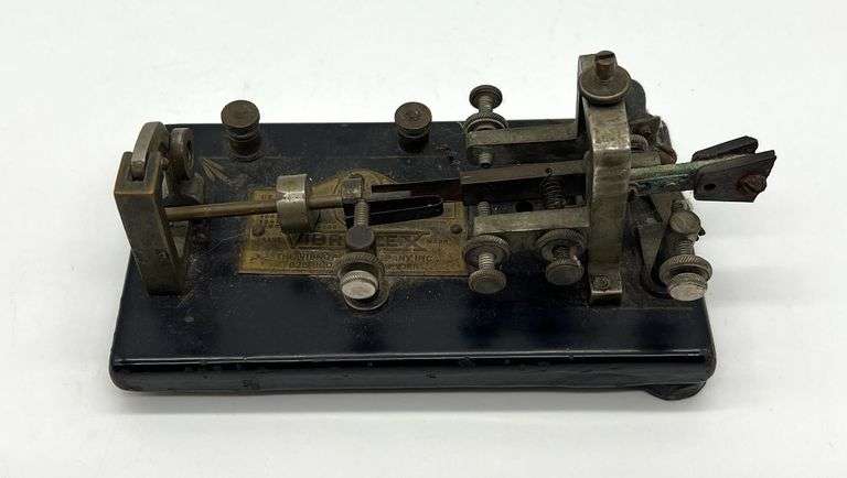 Vintage Vibroplex Telegraph Key - Auction Ohio