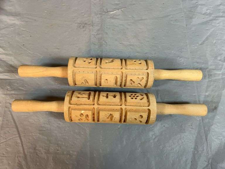 Springerle Rolling Pins - Auction Ohio