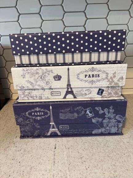 Paris Nesting/Storage Boxes - Auction Ohio