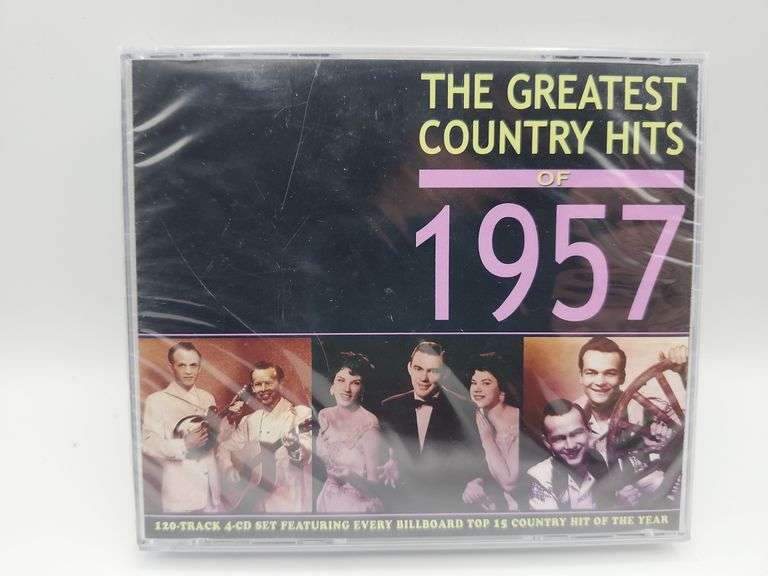 Unopened The Greatest Country Hits Of 1957, 120-Track 4-Cd Set ...