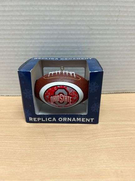 Ohio State Football Replica Ornament in Original Box, Made in China ...