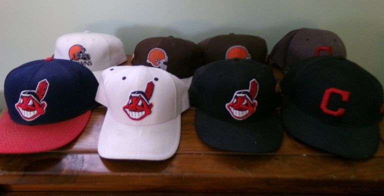Indians & Browns Caps - Auction Ohio