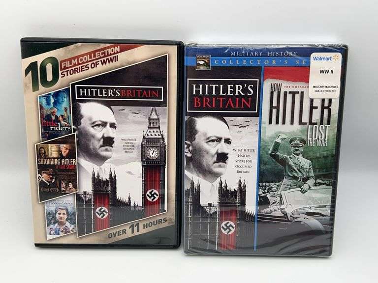 10 Film Collection Stories Of WWII & 2 Unopened Hitler Movies - Auction ...