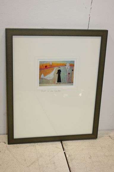 Annora Spence "Bird in the Garden" Print - Auction Ohio