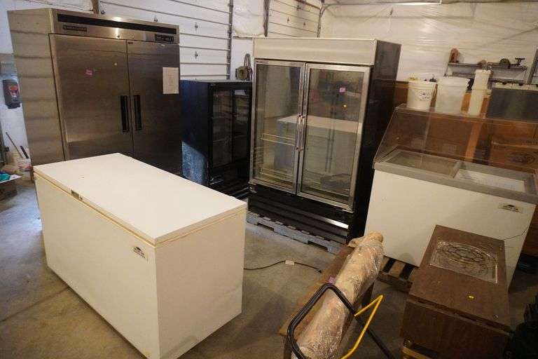 Commercial Freezers, Glasses,Glass, Antiques, - Auction Ohio