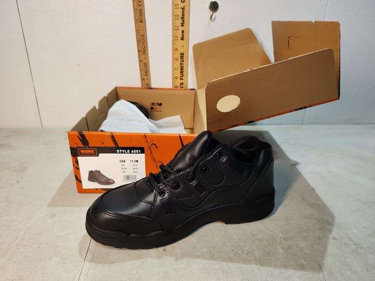 New Worx By Red Wing Style 6551 Size 11M Work Shoes Oil/Super Slip ...