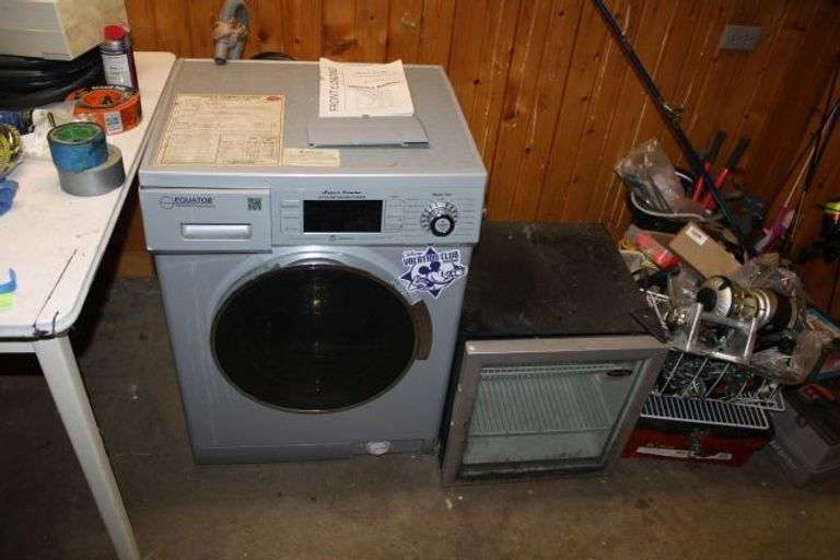 Equator Super Combo 4400N Washer Dryer and Danby Mini Fridge - Auction Ohio