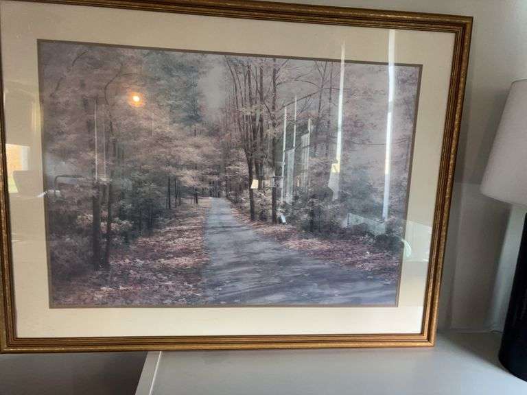 Framed print by the artist Diane Romanello - Auction Ohio