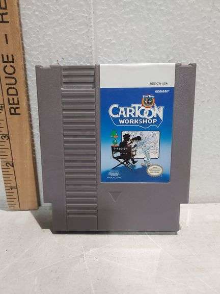1985 Nintendo Cartoon Workshop Game Made In Japan - Auction Ohio