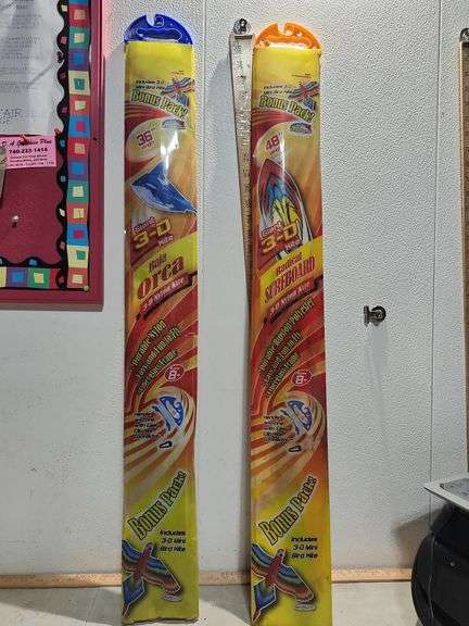 Surfboard & Orca Kites - Auction Ohio