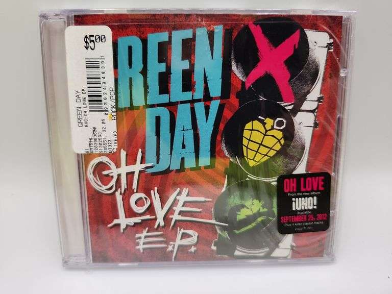 Unopened Green Day Oh Love E.P. Cd - Auction Ohio