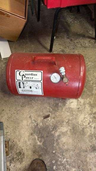 Guardian Power Air Compressor Tank - Auction Ohio