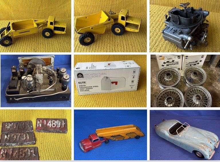 Vintage Car Parts, Tools, Toys and More - Auction Ohio