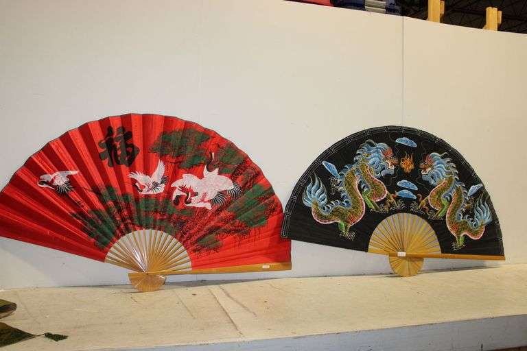Decorative Asian Fans - Auction Ohio