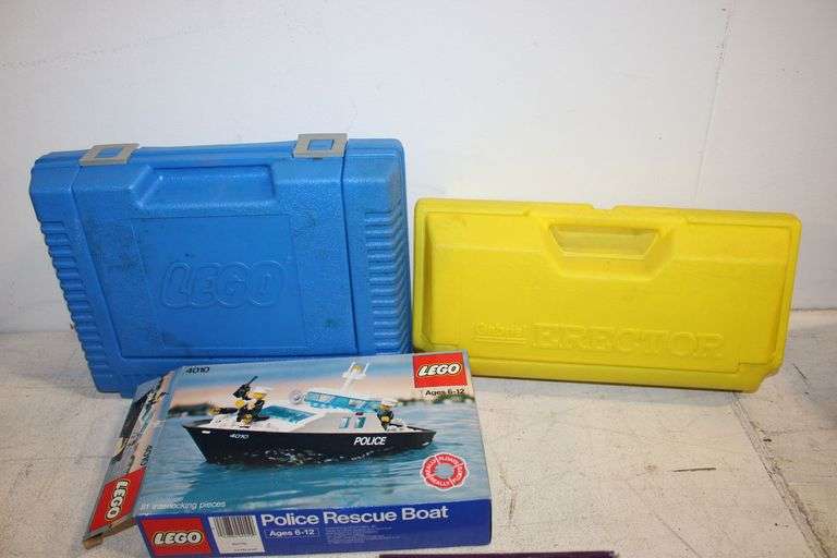 LEGO Polic Rescue Set & Cases - Auction Ohio