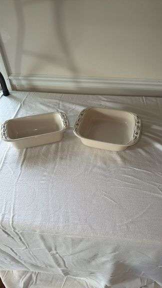 Set of Longaberger Bakeware Dishes - Auction Ohio