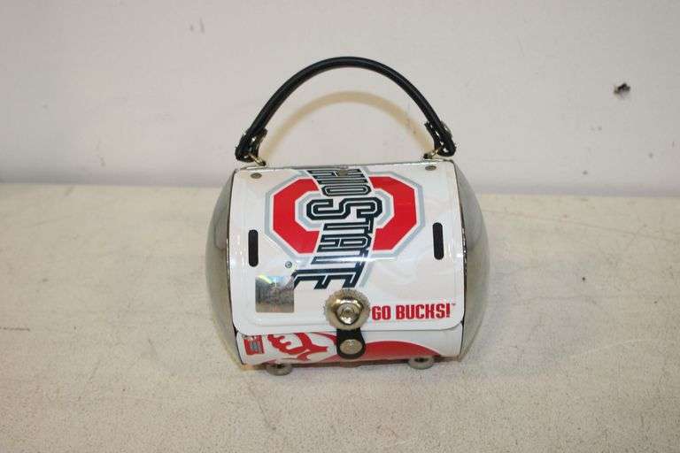 OSU License Plate Purse - Auction Ohio