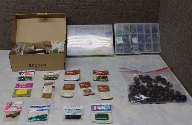 Crafting Materials, Sequins, & Beads - Auction Ohio