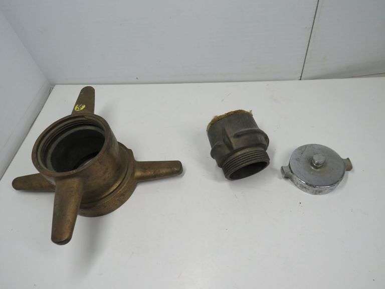 Fire Hose Coupler & Cap - Auction Ohio