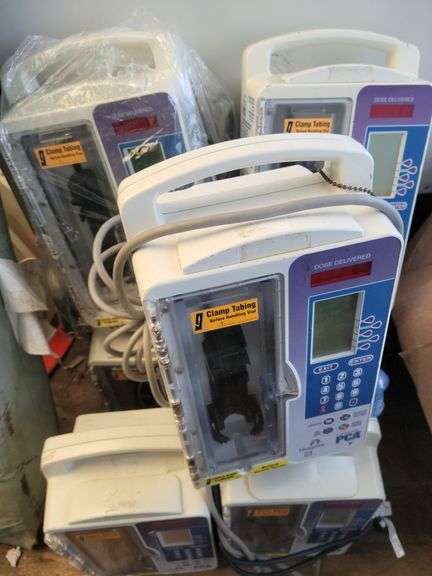 Lot of 8 Hospira Lifecare PCA Infusion Pump - Auction Ohio