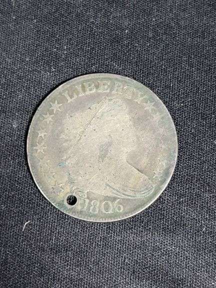 1806 Draped Bust Half Dollar - Auction Ohio