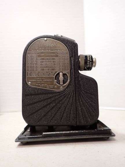Univex Model A8 Cine Camera with Ilex Univarm Lens - Auction Ohio