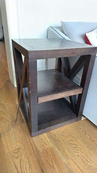 Woodside Table with Two Shelves - Auction Ohio