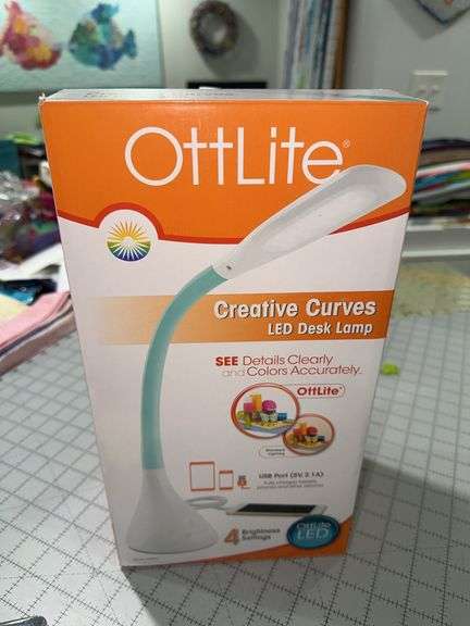 OttLite LED Desk/task lamp - Auction Ohio