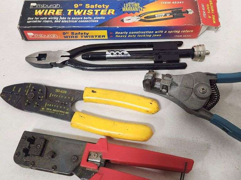 Wire Twister, Cutters, & Crimper - Auction Ohio