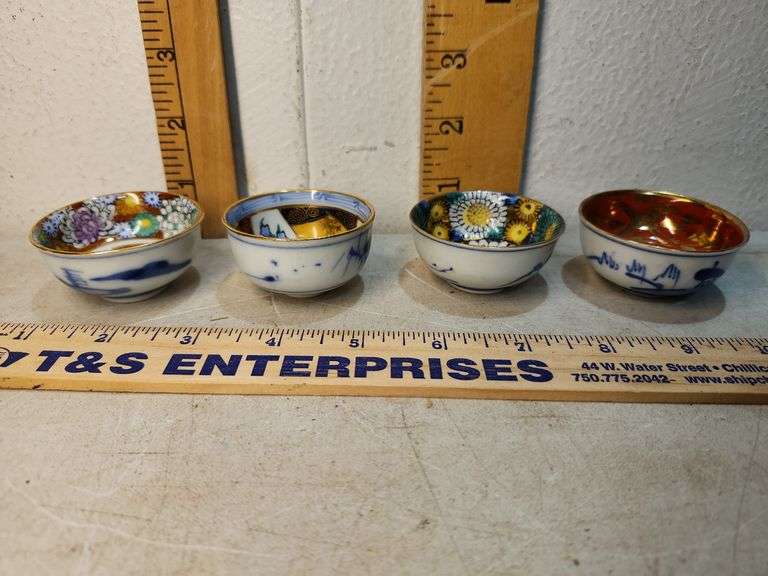 Vintage Japan Hand Painted Sauce Dippers - Auction Ohio