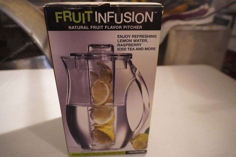 Fruit Infusion™ Natural Fruit Flavor Pitcher in original box - Auction Ohio