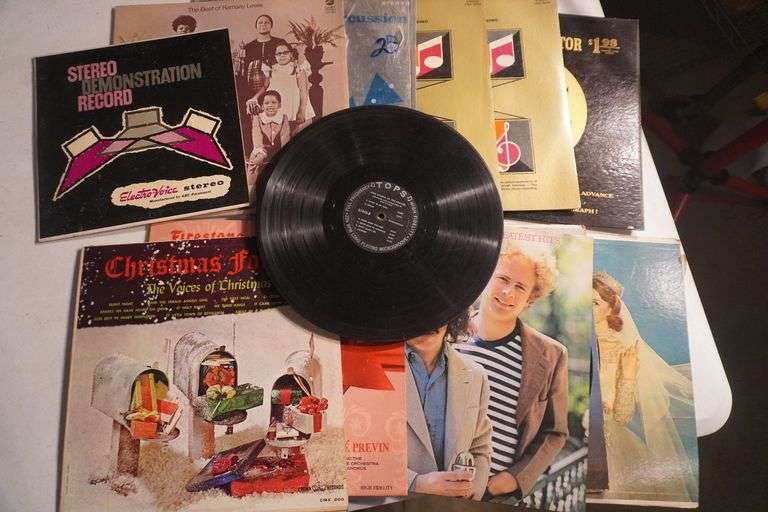 Vintage 33's Vinyl Record Lot - Auction Ohio