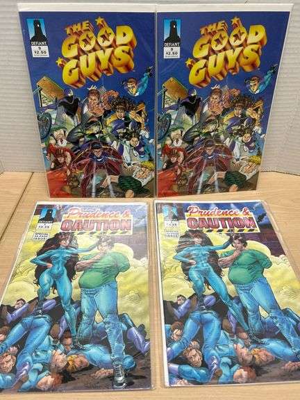 ‘The Good Guys’ and ‘Prudence and Caution’ Comic Books by Defiant ...