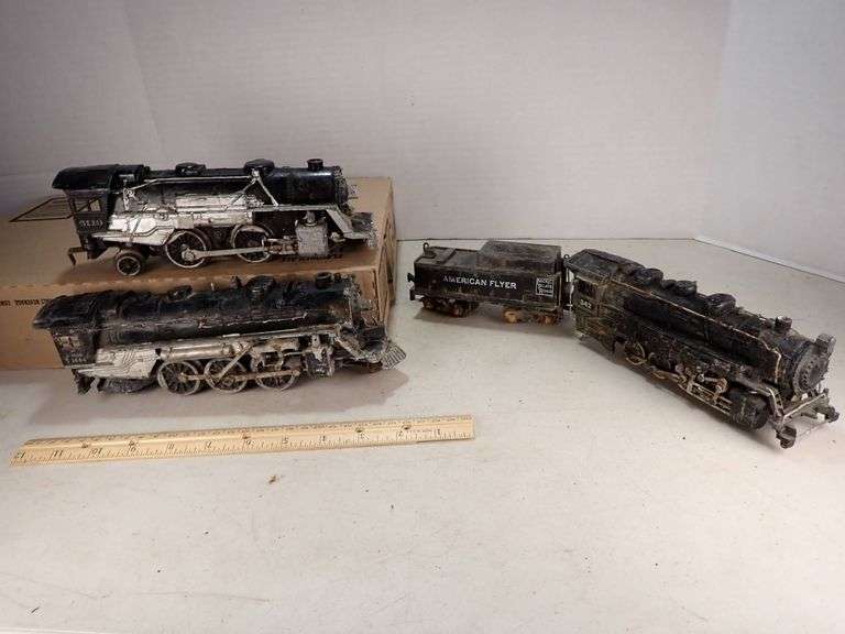 Lionel and American Flyer Model Train Engines and Tenders - Auction Ohio