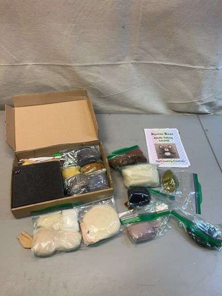 Needle Felting Kit with Bertie Bear Tutorial by Sue’s Country Creations ...