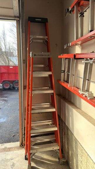 Louisville & Husky Step Ladders - Auction Ohio