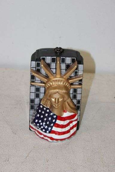 Statue Liberty Box - Auction Ohio