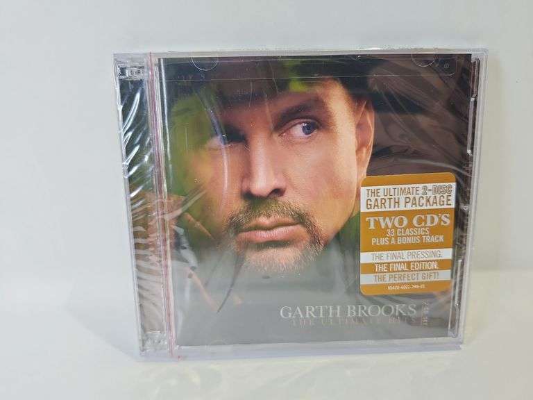 Unopened Garth Brooks The Ultimate Hits 2 Cd Set - Auction Ohio