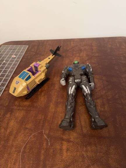 Transformers Helicopter 1989 & Figure 2014 - Auction Ohio