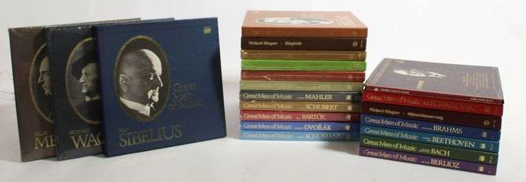 TIME LIFE GREAT MEN OF MUSIC BOX SETS. - Auction Ohio