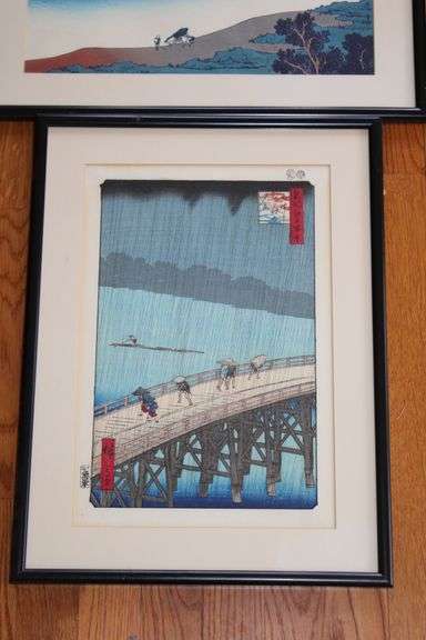 Japanese Landscape and Bridge Prints - Auction Ohio