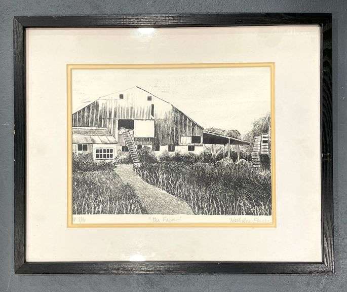 Signed - The Farm Print - Auction Ohio